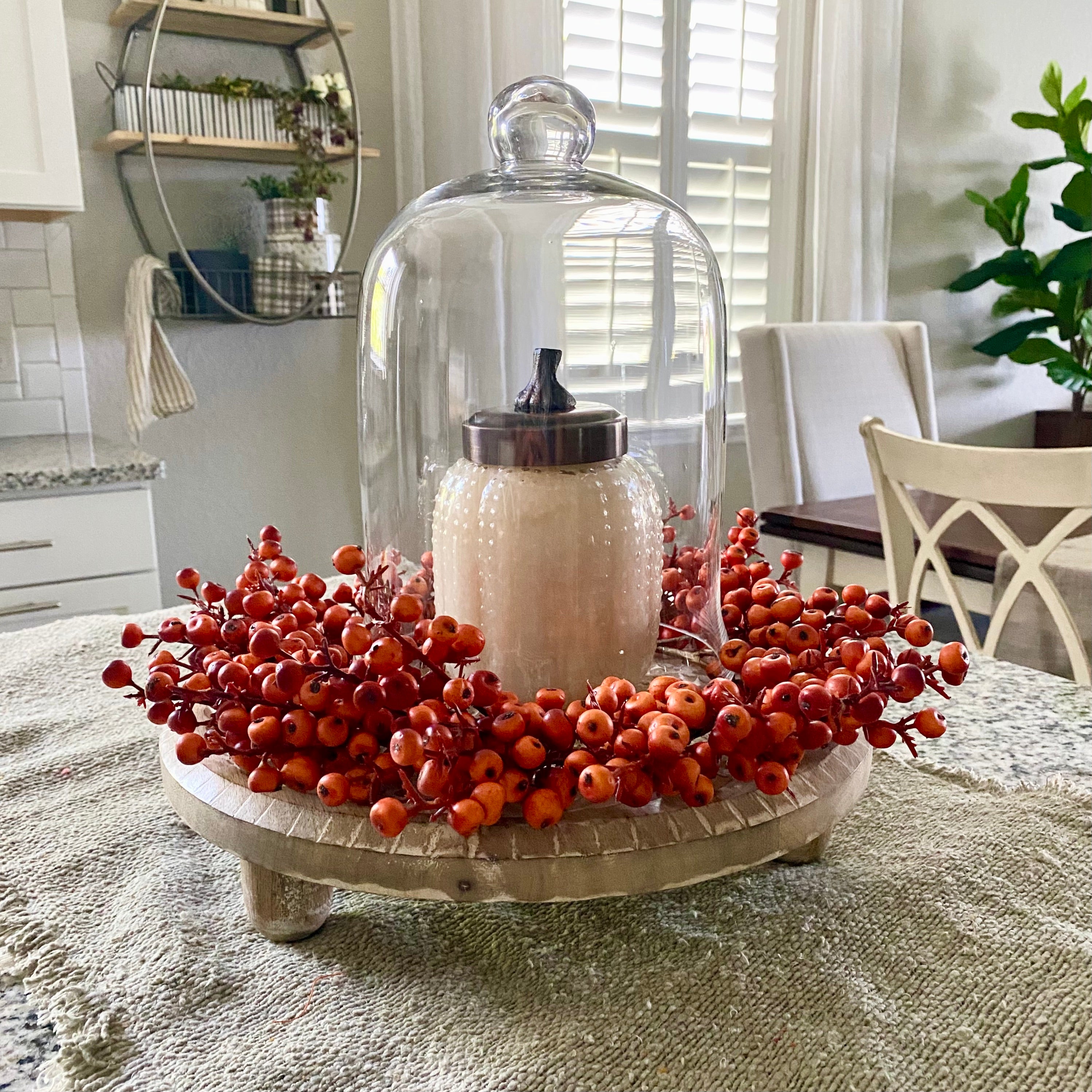 Cranberries Candle Ring – Decor By Amanda