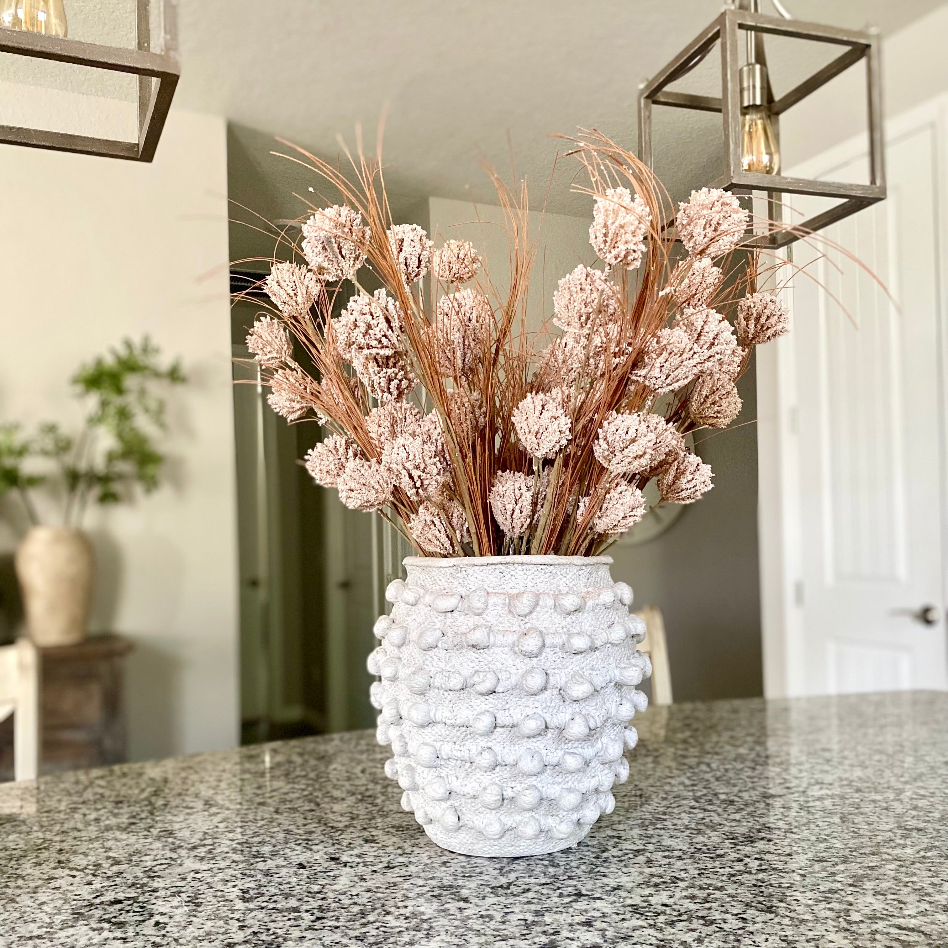 Dried Pom Pom Spray – Decor By Amanda