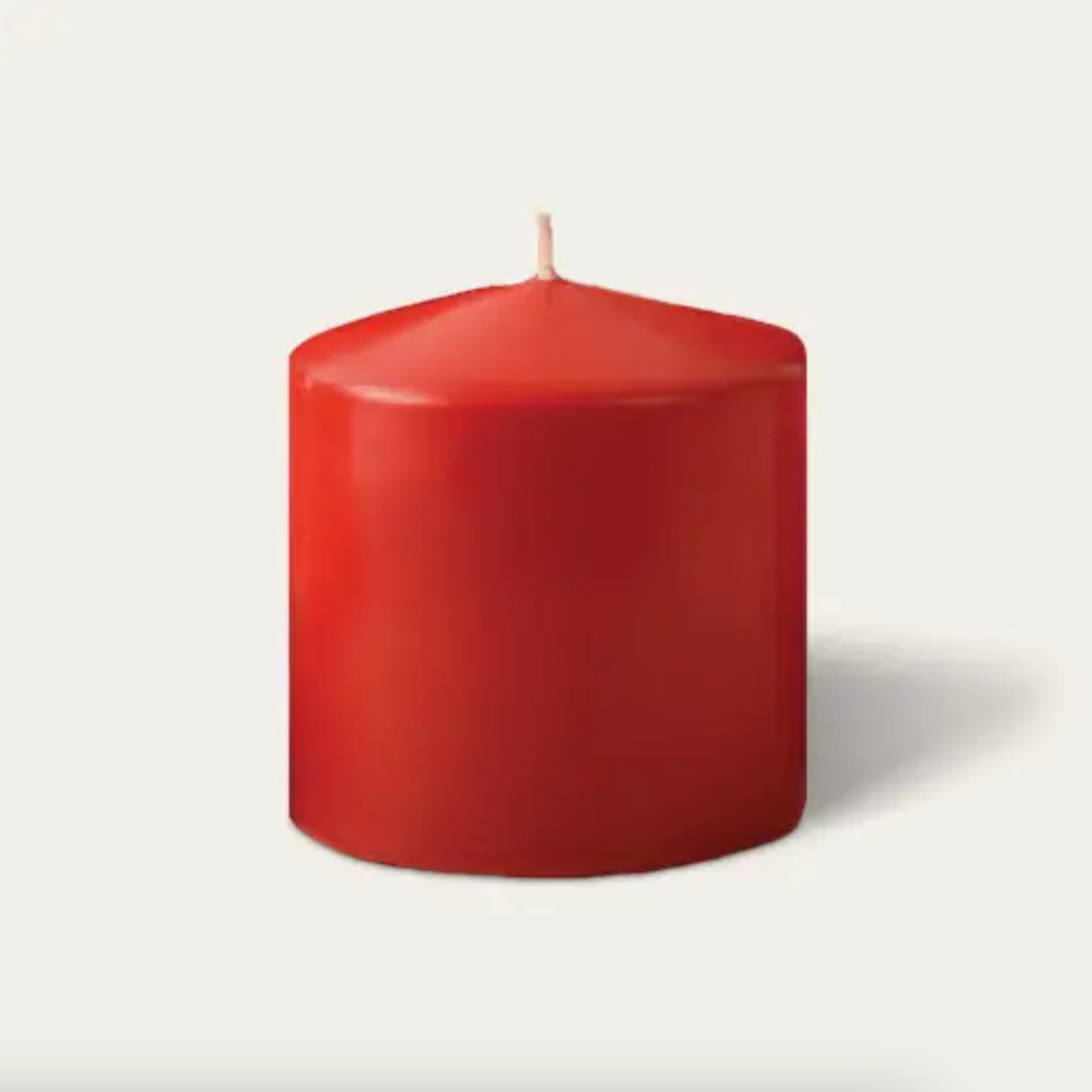 Red Pillar Candle – Decor By Amanda