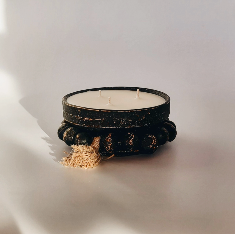 Blueberry Pumpkin Scented Pottery Candle – Decor By Amanda