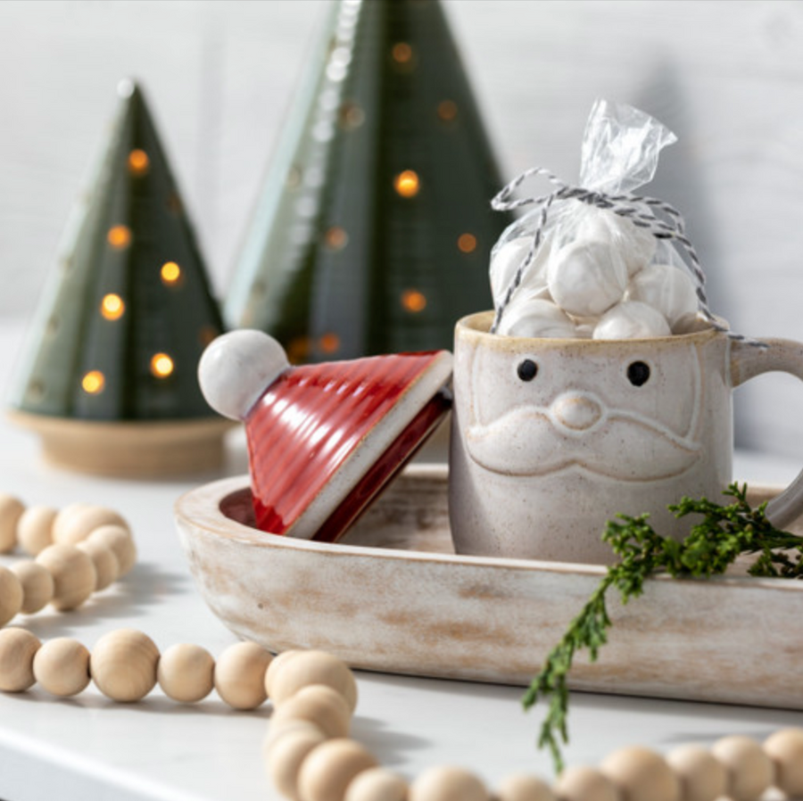 Snow Day Santa Mug With Lid – Decor By Amanda