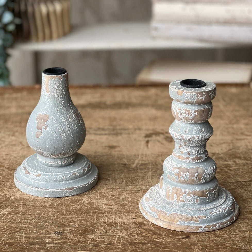 Set/2 Prelude Taper Candle Holders – Decor By Amanda