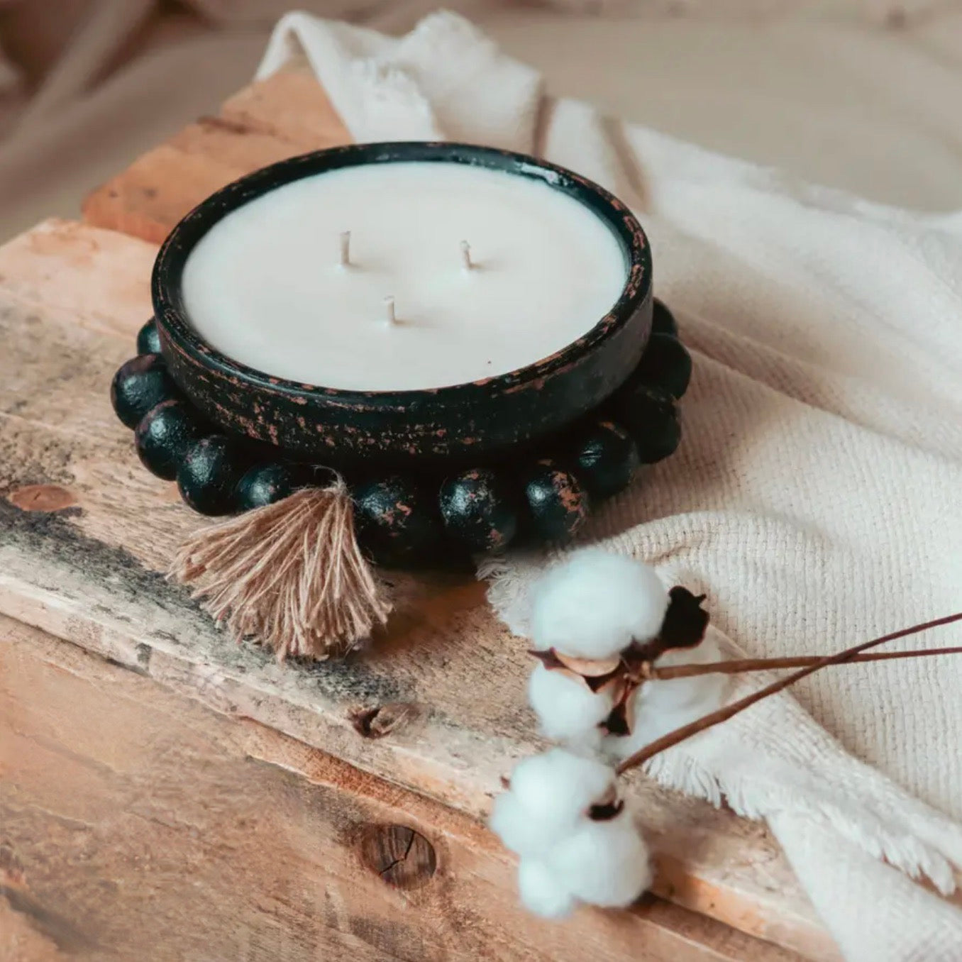 Blueberry Pumpkin Scented Pottery Soy Candle – Decor By Amanda